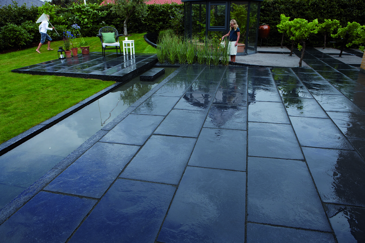 Skifer fliser - Skifer til udendørs brug - Lave m2 priser - Lithos